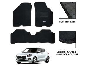 Buy Suzuki Swift 2022 Carpet Mats Non Slip Synthetic Washable Overlock Borders in PakWheels